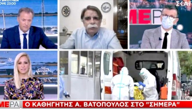 Βατόπουλος: Πιθανή η παράταση του lockdown - Η ΓΝΩΜΗ