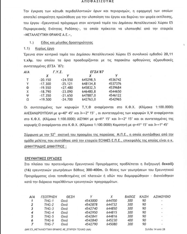 «Ανοίγει ο δρόμος για τη λειτουργία χρυσωρυχείων στη Θράκη» - Η ΓΝΩΜΗ