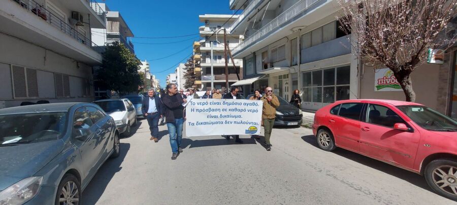 Συνεχίζουν τον αγώνα κατά της ιδιωτικοποίησης του νερού οι εργαζόμενοι ...