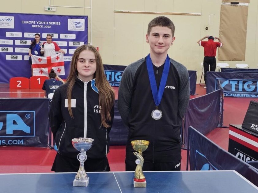 Στο βάθρο των νικητών του Europe Youth Series στο Λουτράκι τα αδέρφια ...
