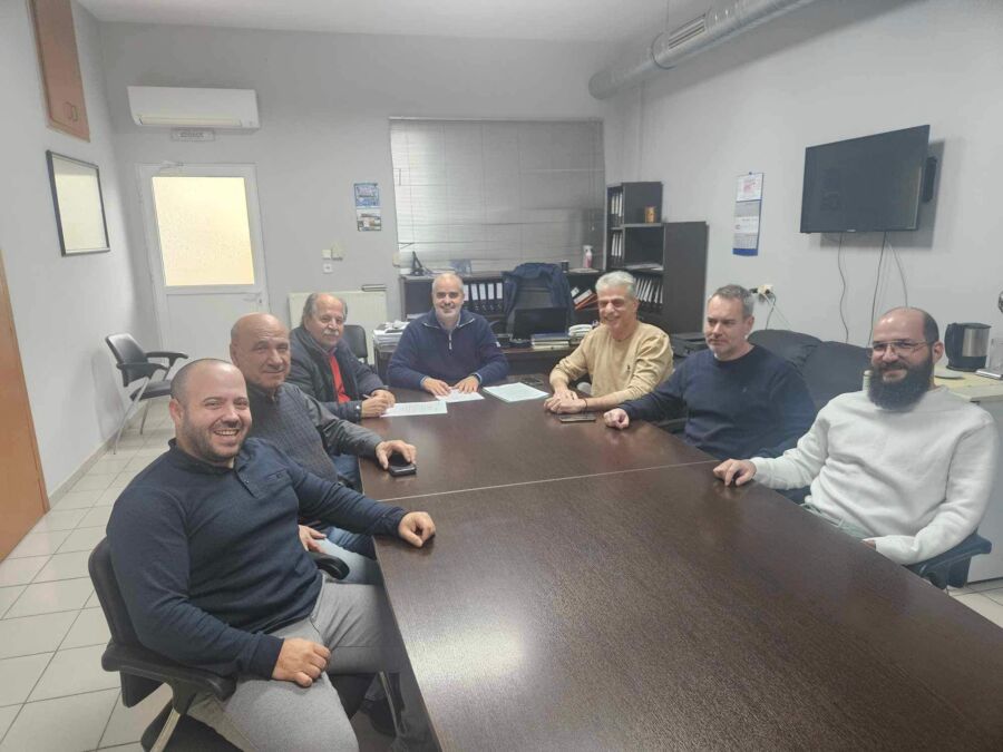 Υπογραφή σύμβασης του έργου «Κατασκευή Μονάδας Ηλιακής Ξήρανσης Ιλύος ...