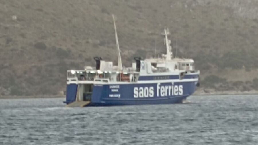 Πρωταγωνιστής σε νέο επεισόδια το πλοίο “ΣΑΟΝΗΣΟΣ” της SAOS Ferries – Η ...