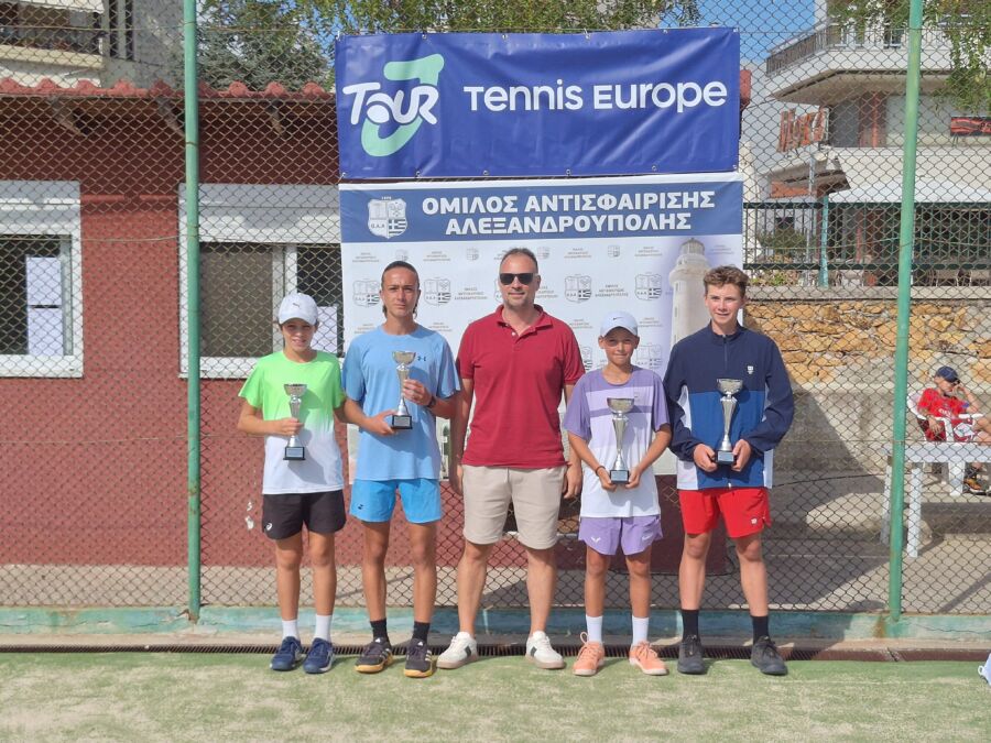 Με απόλυτη επιτυχία ολοκληρώθηκε το Tennis Europe Junior Cup U14 στην ...